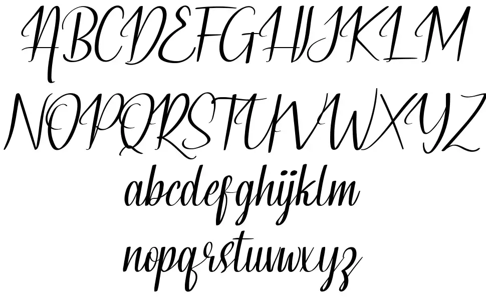 Darkloose font by Calligraphy Fonts | FontRiver