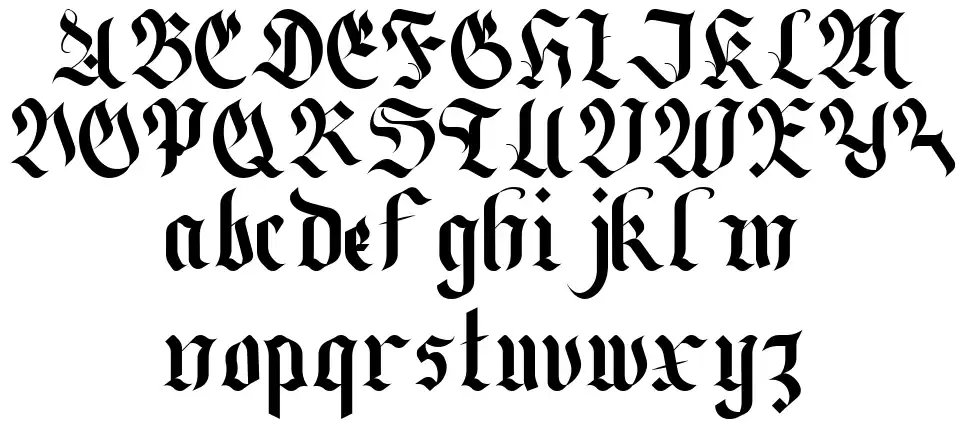 Darkslayer font by Blackletter Studio | FontRiver