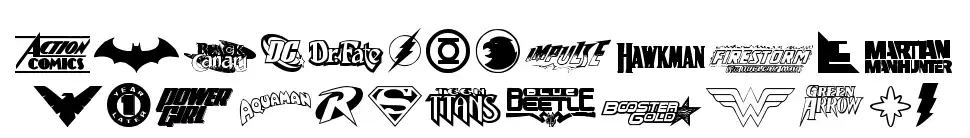 DC Comics font by The Wondermaker | FontRiver