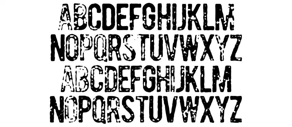 DCC Bomber font by Draghia Cornel | FontRiver