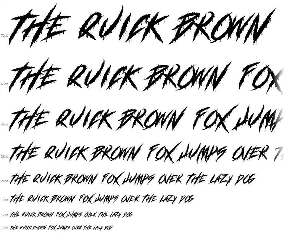 Deadly Claws font by Knackpack Studio | FontRiver
