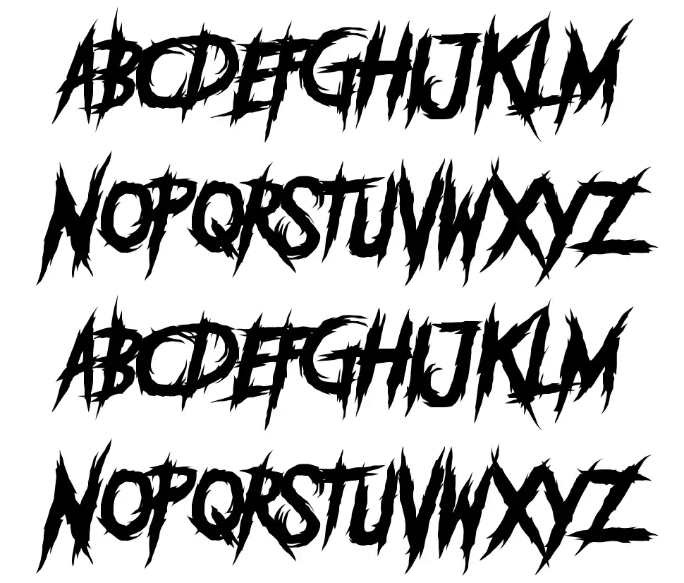 Deadly Killers Schriftart zum kostenlosen Download