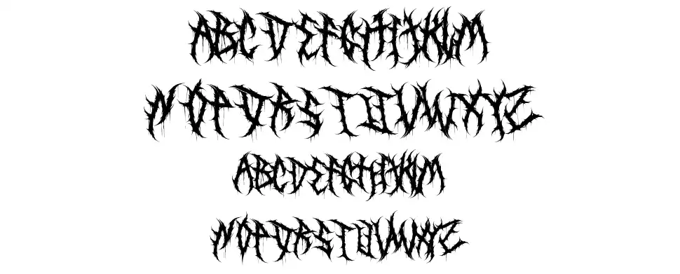 Death Mohawk font by Måns Grebäck | FontRiver