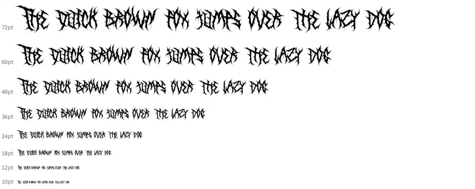 Death Mohawk font by Måns Grebäck | FontRiver