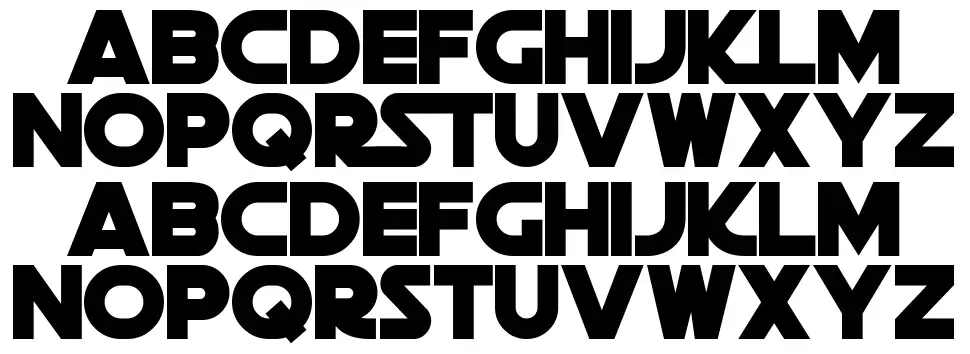 Deathstar font by Sharkshock | FontRiver