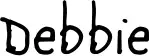 Debbie font by Daniel McKay - FontRiver