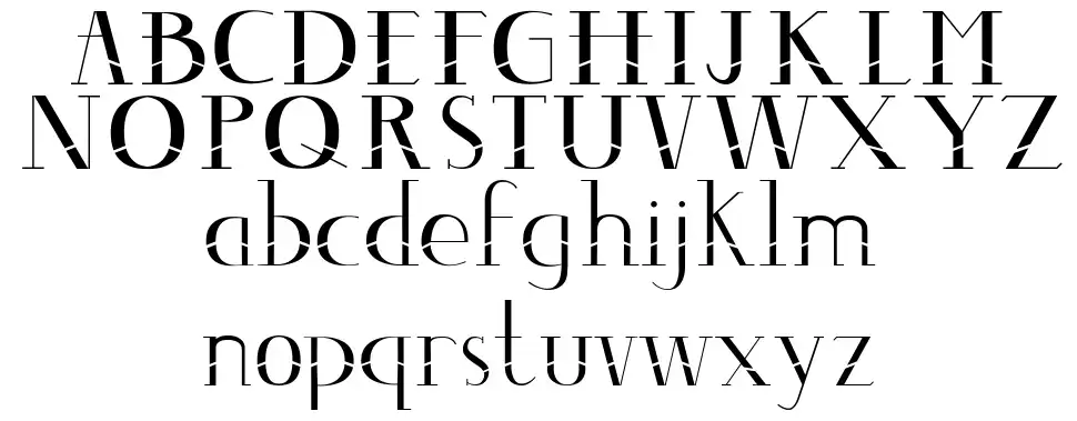 Deco Mon Type font by Diana Delgado - FontRiver