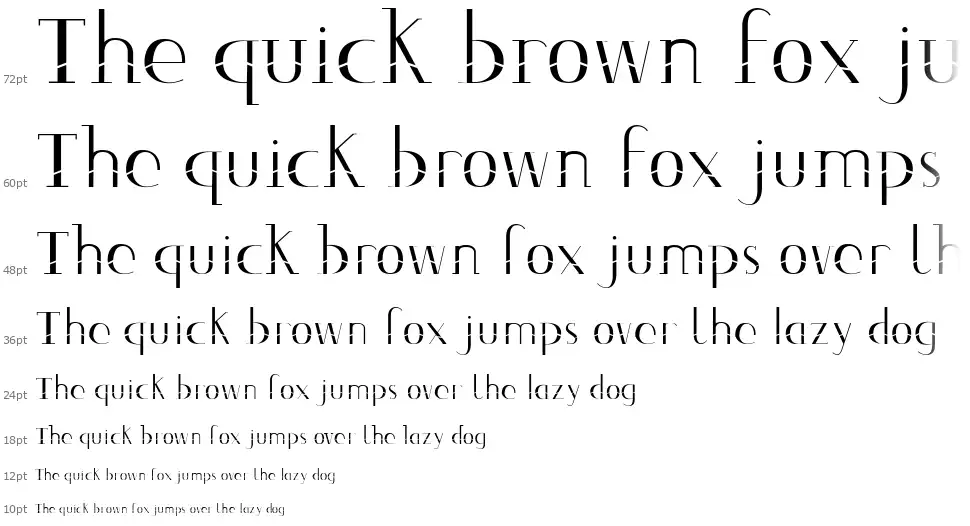 Deco Mon Type font by Diana Delgado | FontRiver