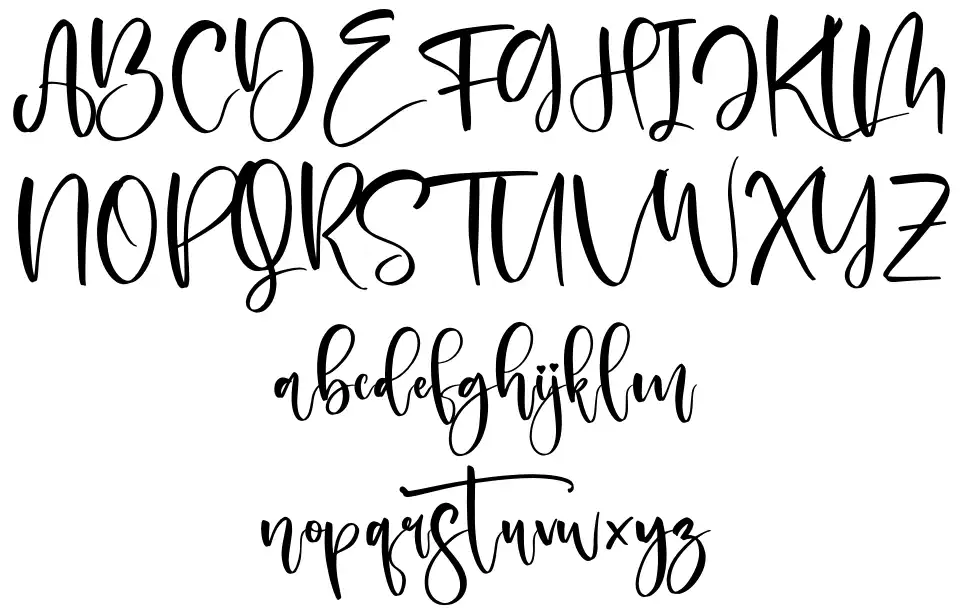 Delashanty font by Perspectype Studio | FontRiver