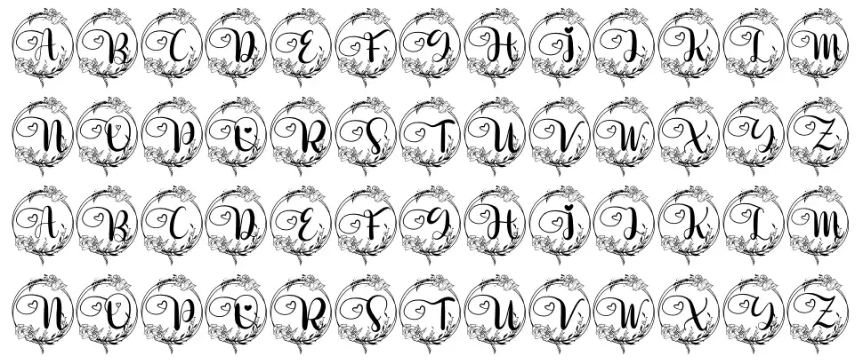 Delia Monogram font by Perspectype Studio | FontRiver