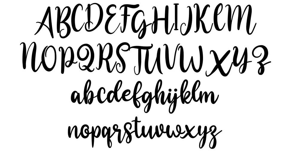 Delina font by Nur Huda | FontRiver