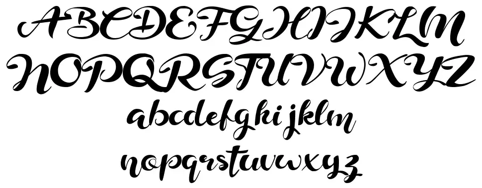 Delphine font by Adi Widyantoro | FontRiver