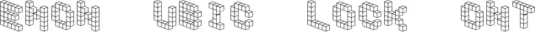 Free Cubes Fonts