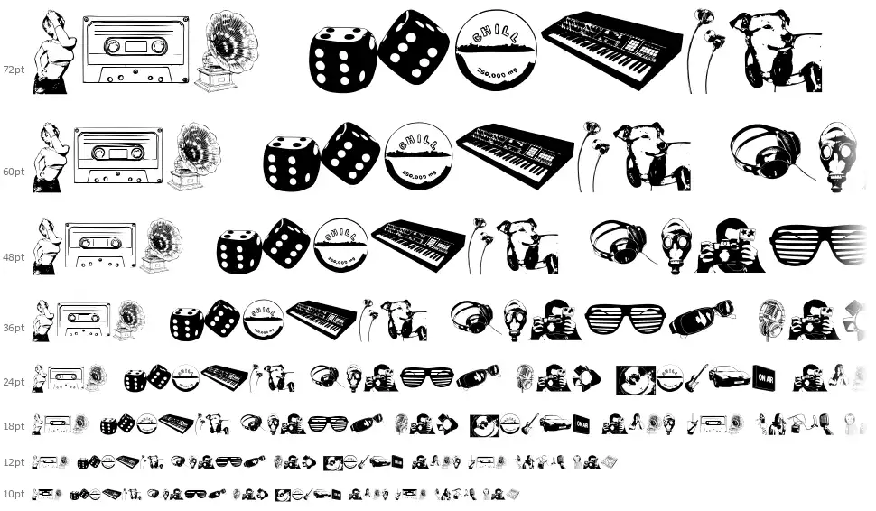 Denise DJ font by Denise B. | FontRiver