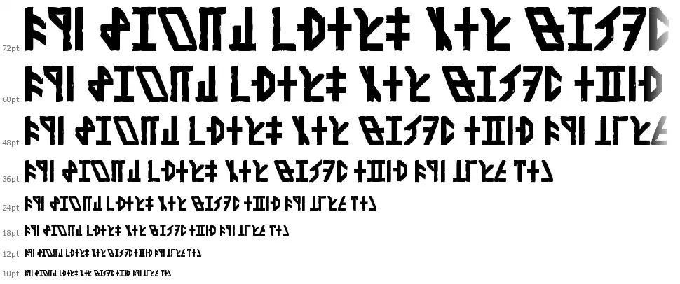 Dethek Stone font by Pixel Sagas | FontRiver