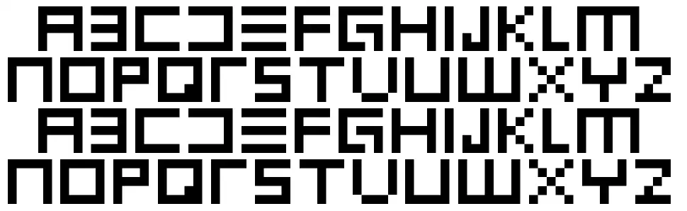 Dice font by RadjAvi | FontRiver