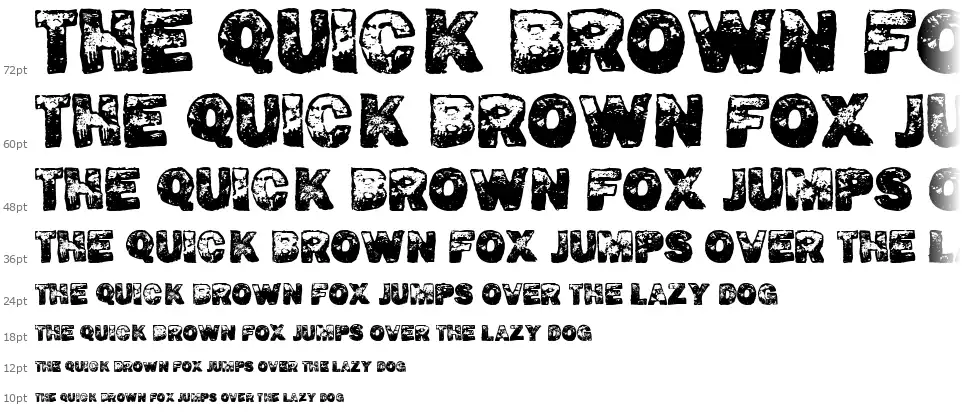 Dirty Fox font by I Like Fonts | FontRiver