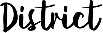 District font by Riki | FontRiver