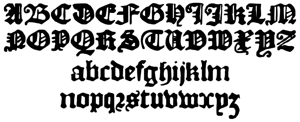 DK Courant Fonte por David Kerkhoff