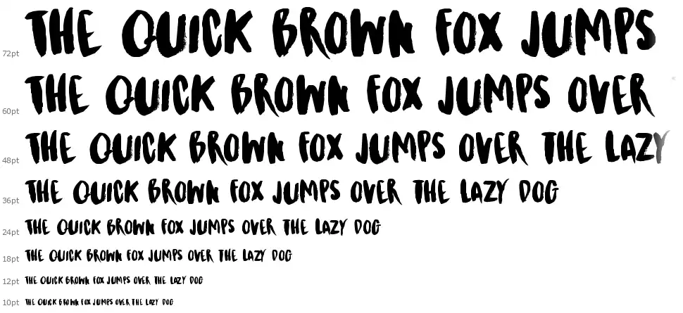 DK Kitsune Tail font by Hanoded | FontRiver