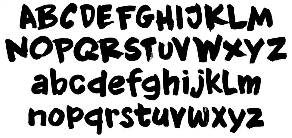 DK Knockdown font by Hanoded | FontRiver