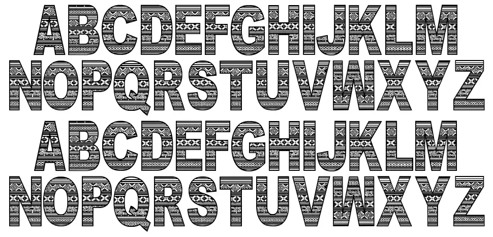Docallisme Has Pattern font by Docallisme HAS - FontRiver