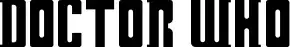 Doctor Who font by Jje990 | FontRiver
