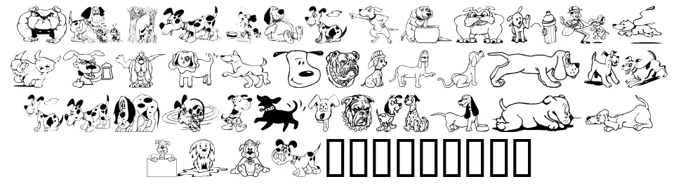 Doggon font by GemFonts | FontRiver