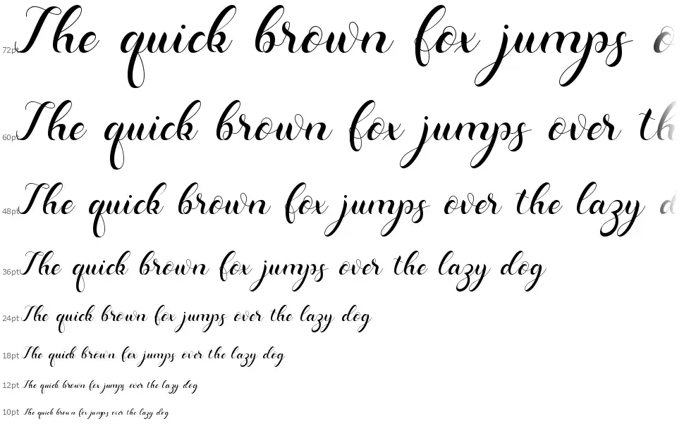 Dominica Calligraphy font by Ahmad Riqi | FontRiver