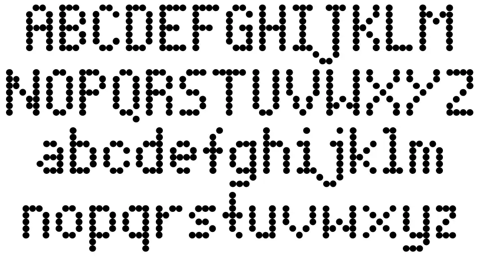 Dot Matrix Font By Moonbase Press FontRiver Dot Matrix Font By Moonbase Press FontRiver