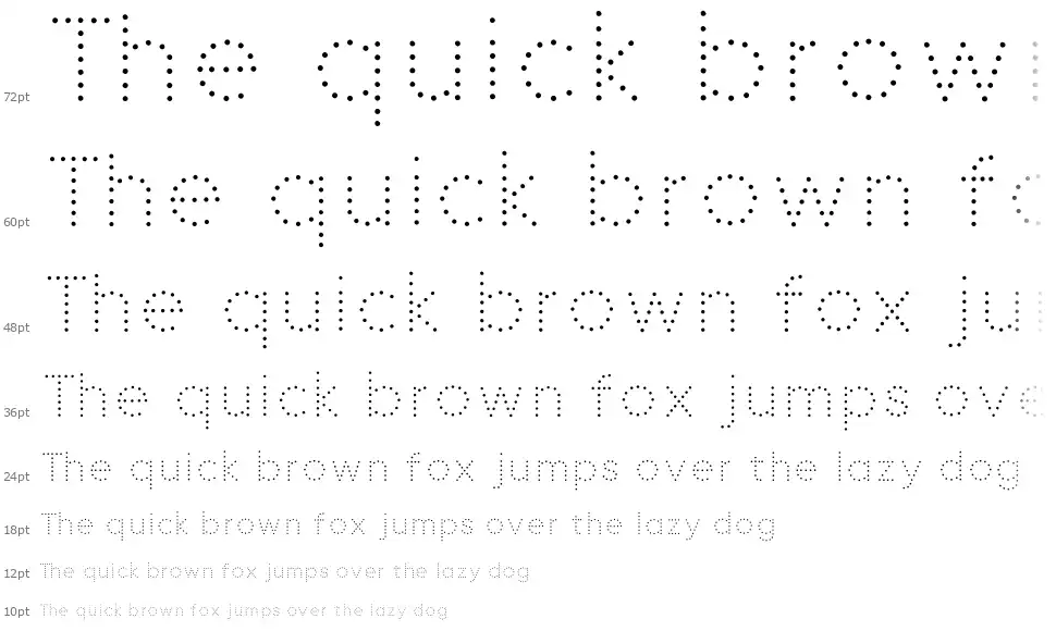 Dot Preschool font by Beta Dine | FontRiver