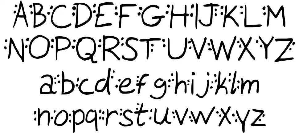 Dotty font by Jake L | FontRiver