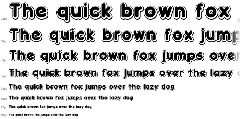 Double Bubble font by Studio Typo | FontRiver