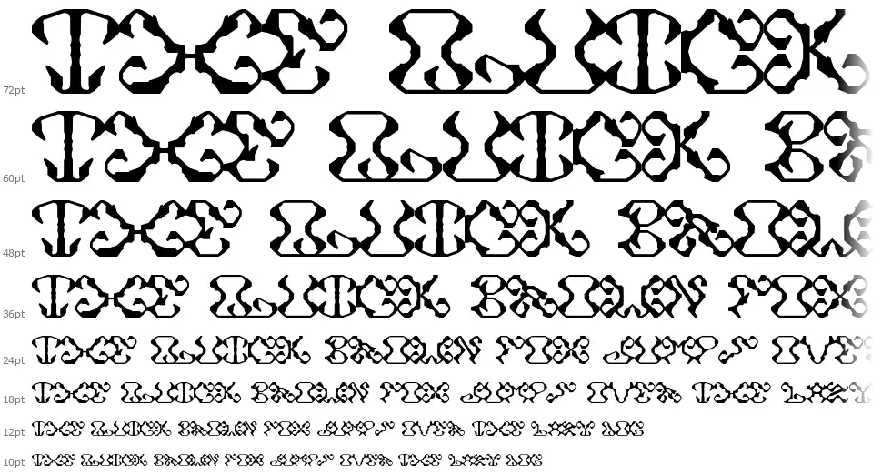 Double Trouble font by Paul Peyrolle | FontRiver