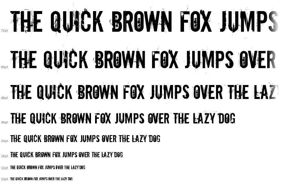 Downcome font by Misprinted Type | FontRiver