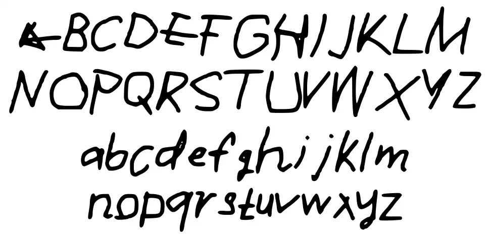 Drag font by jamm0 | FontRiver