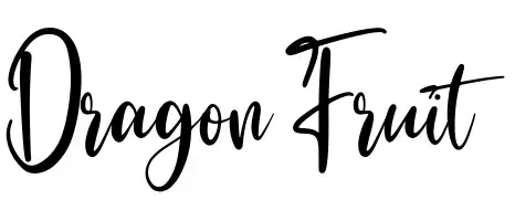 Dragon Fruit font by NJ Studio | FontRiver