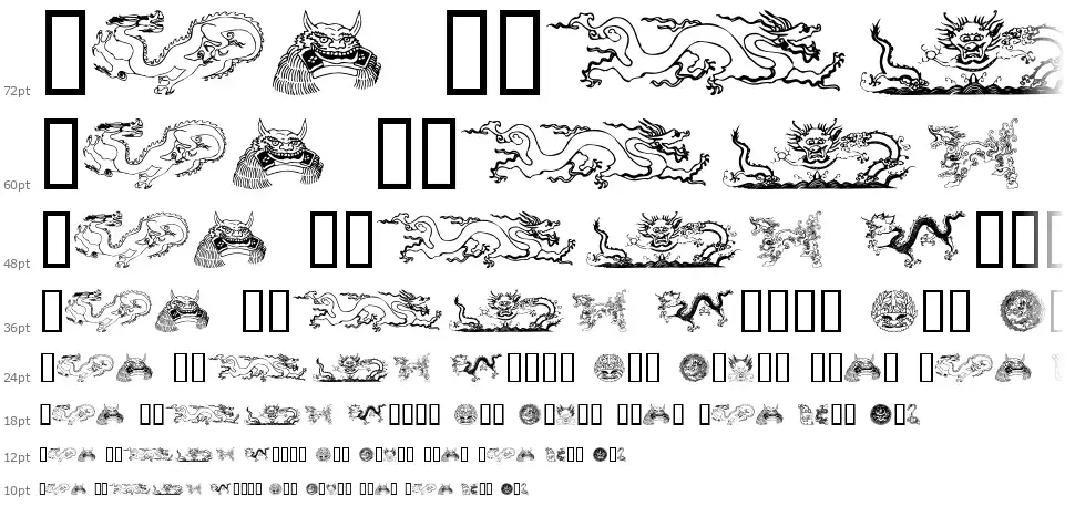 Dragons font by House of Lime | FontRiver