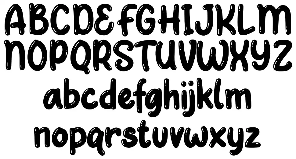 Draw me the Rainbow font by Cat.B | FontRiver