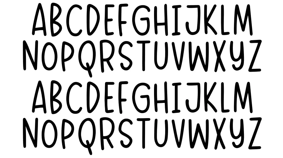 Fuente Dreamy Notes Script diseñada por Subectype & Orenari