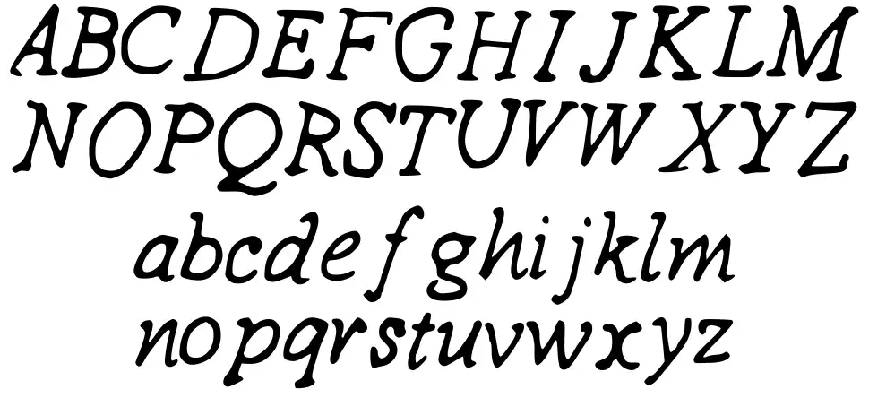 Fuente Drew Handwriting diseñada por drew27