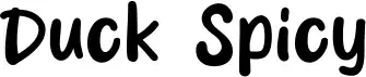 Duck Spicy font by Khurasan | FontRiver