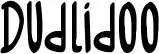 Dudlidoo font by Tokopress | FontRiver