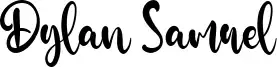 Dylan Samuel font by Kong Font | FontRiver