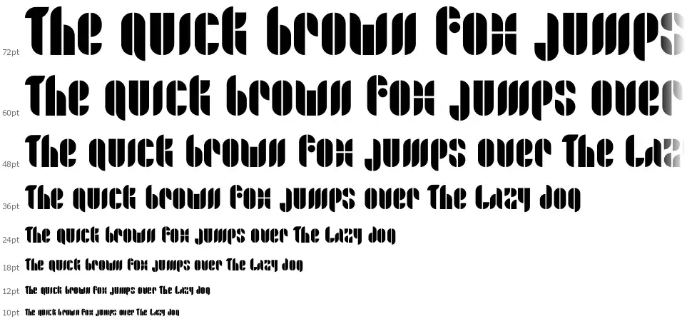 Dynamic Block font by Biroakakarati | FontRiver