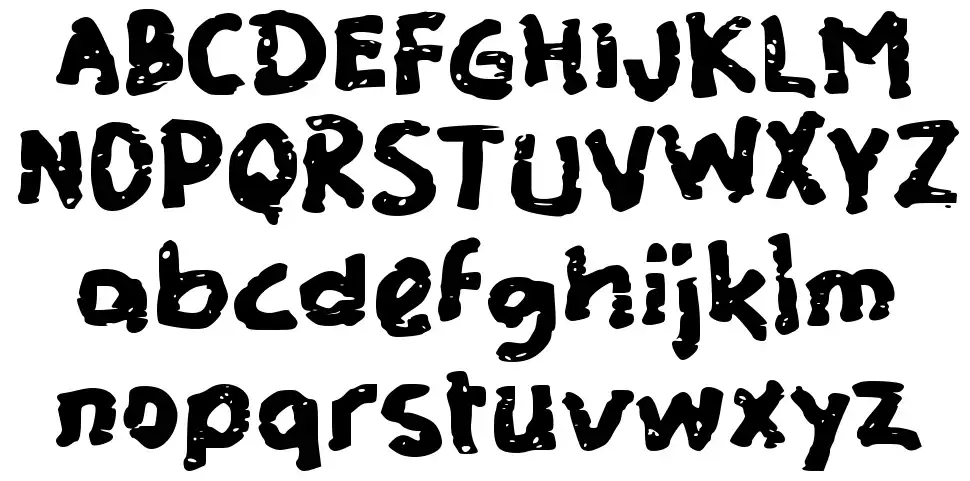 E Eceng Font By Wep Fontriver
