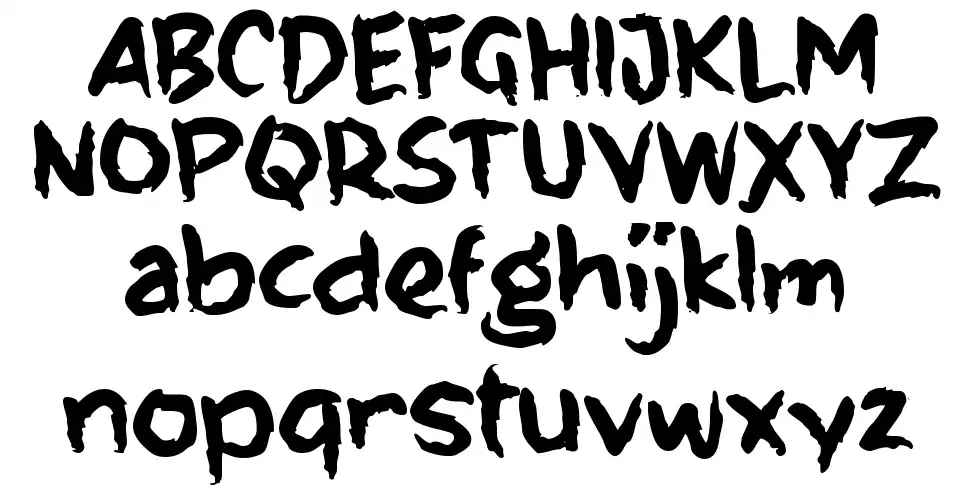 E Erupsi Semeru Font By Wep Fontriver