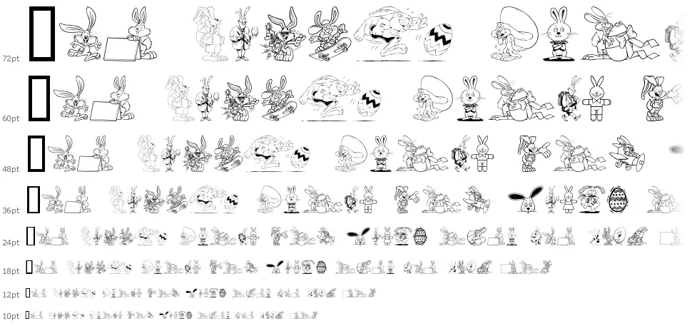 Easter Hoppy font by House of Lime | FontRiver