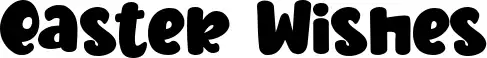 Easter Wishes font by Stefani Letter | FontRiver