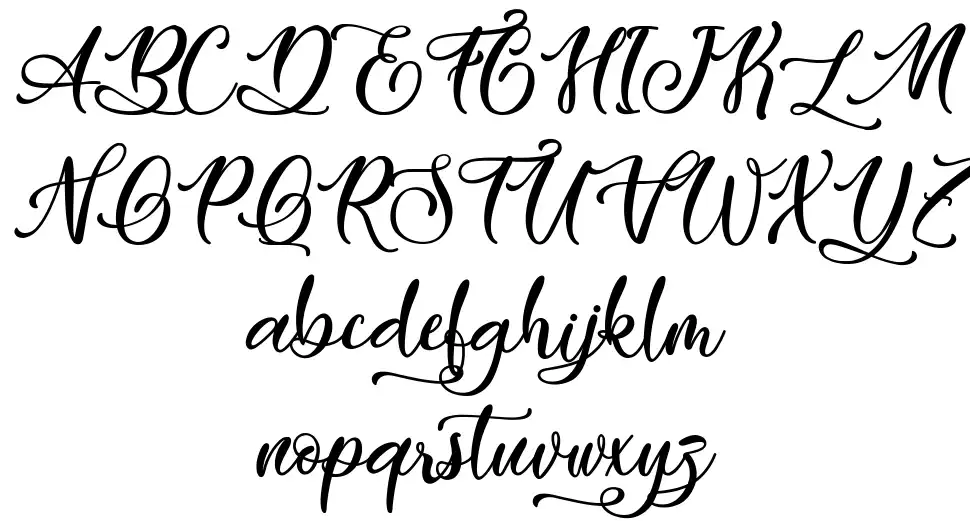 Easy November font by Typhoon Type - Suthi Srisopha | FontRiver
